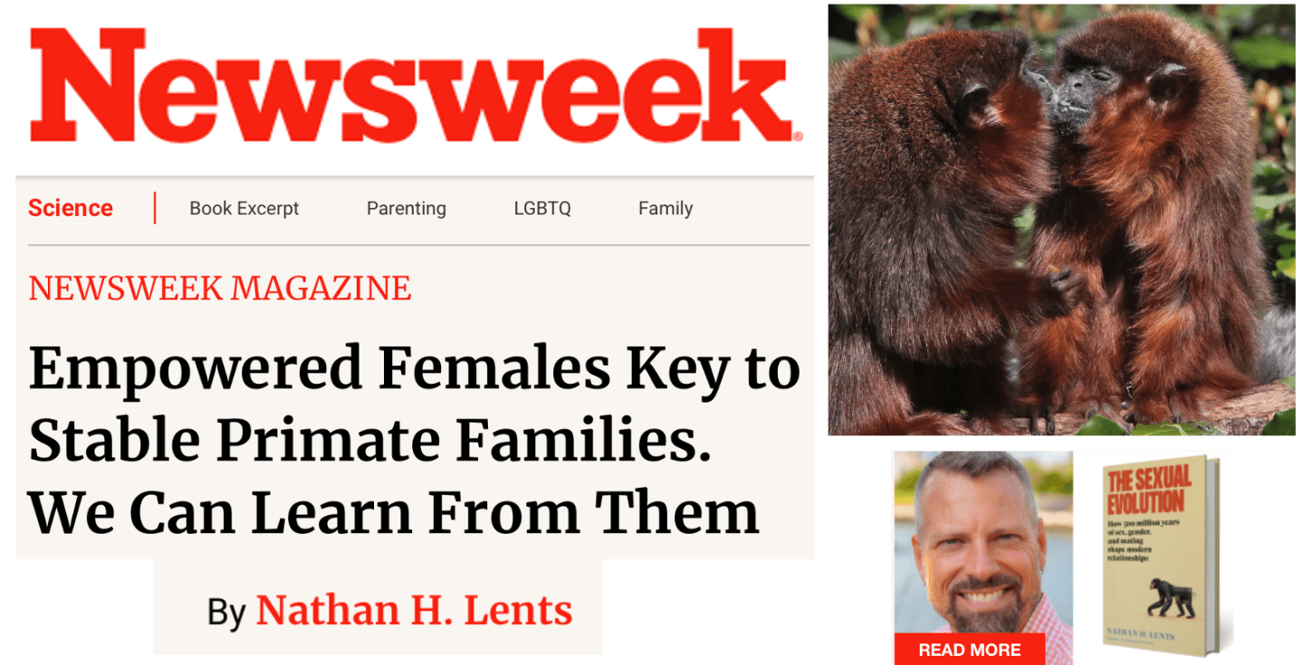 Monogamy and Female Empowerment in Primates – The Human Evolution Blog